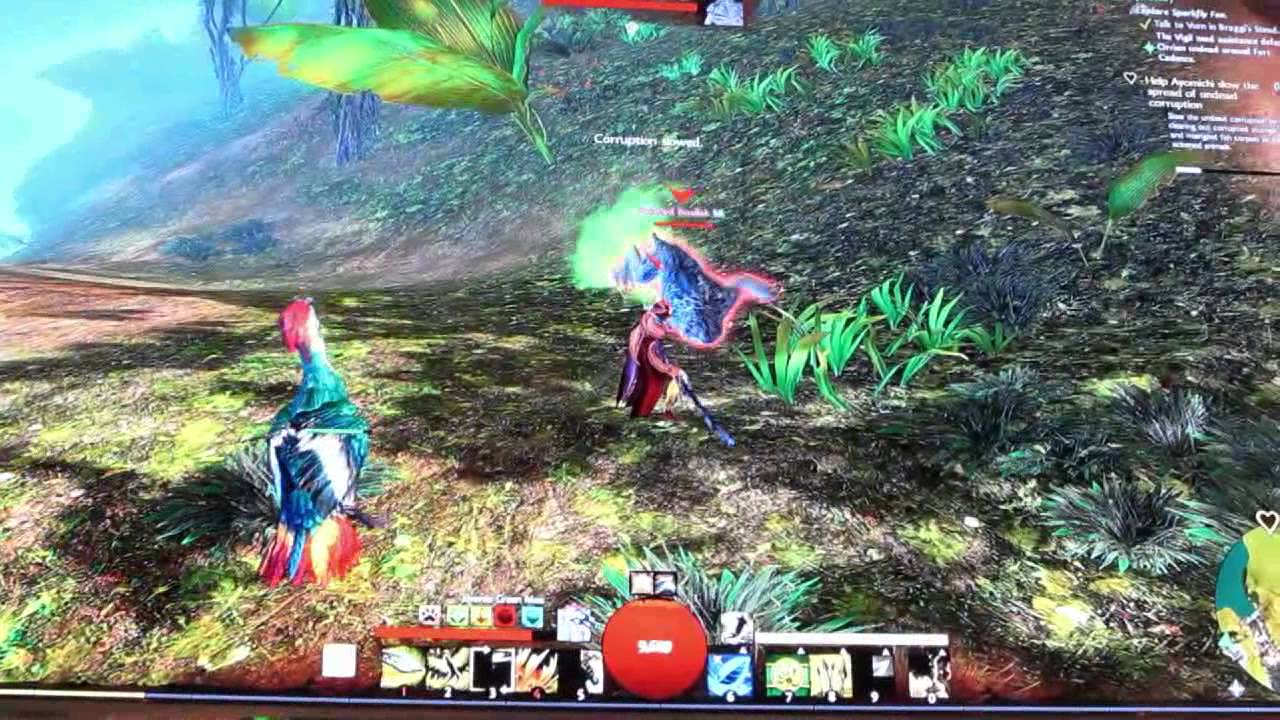 Guild Wars 2 Sylvari Ranger Greatsword Part 2/4 GC2011 - YouTube