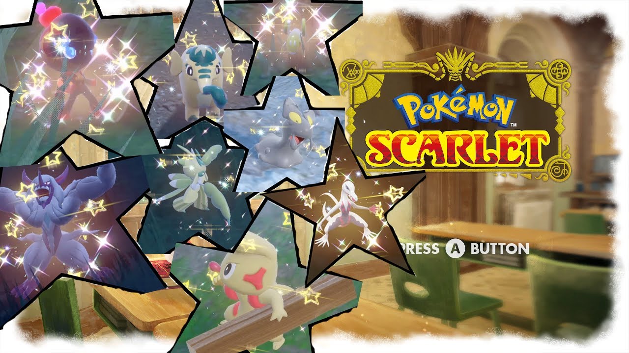 9 Shiny Pokémon from Pokémon Scarlet and Violet DLC - YouTube