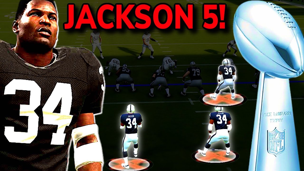 EA Broke Madden With This! Superbowl Run With All 5 Bo Jacksons! - YouTube