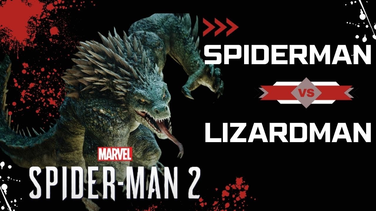 SPIDERMAN VS LIZARDMAN - YouTube