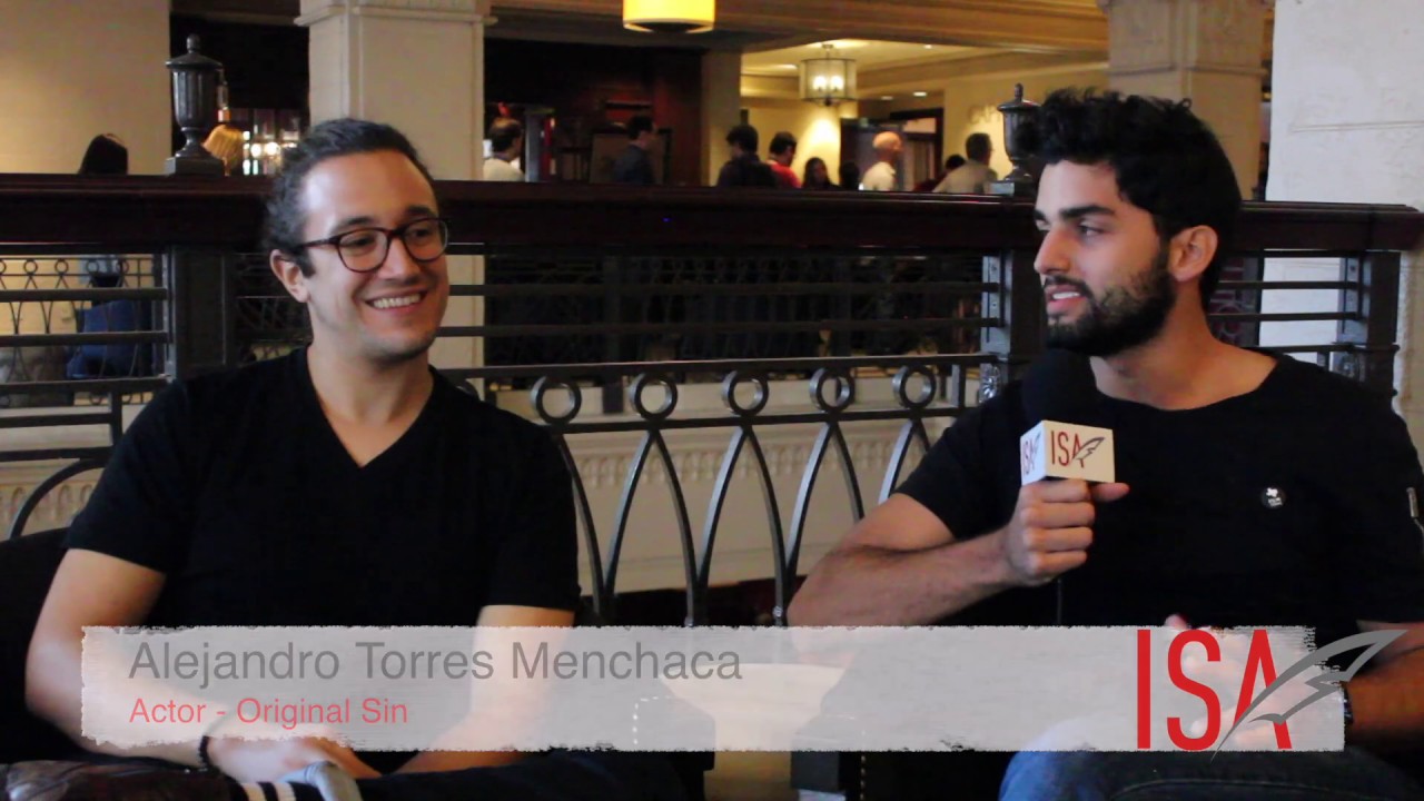 Alejandro Torres Menchaca & Cesar Di Bello on Their "Original Sin" Characters - YouTube