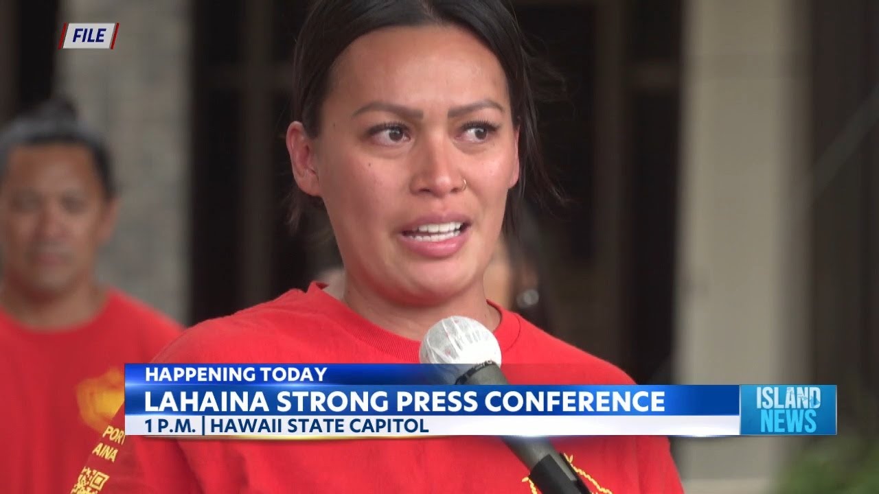 Members of Lahaina Strong rally at State Capitol, urging support for ...