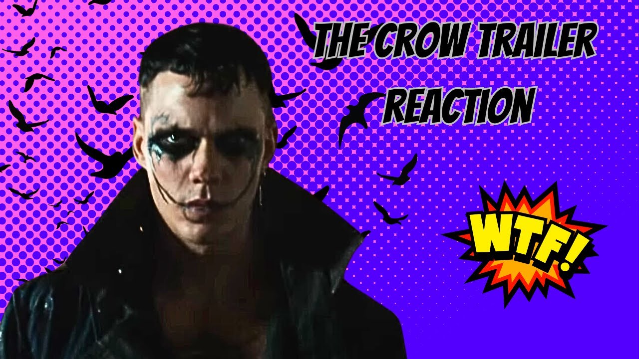 Pop Hot Topic: The Crow Trailer Reaction - YouTube