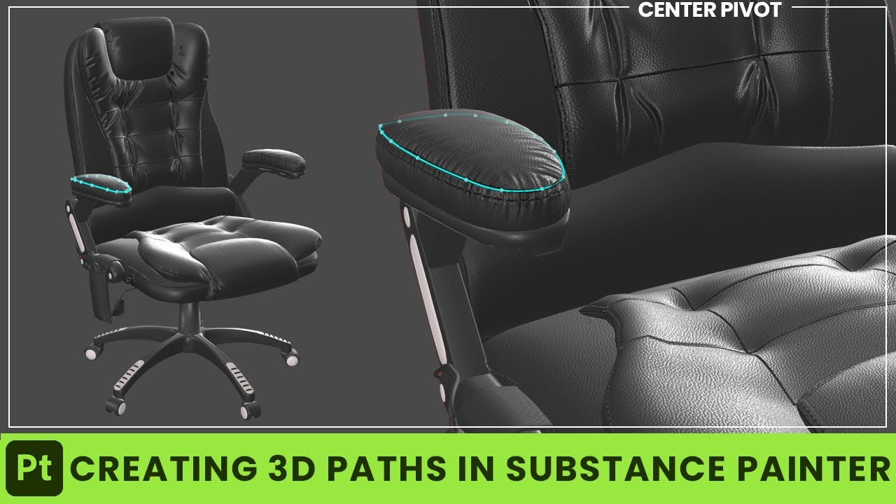 "Mastering the Substance Painter Path Tool: New Update for Texturing | Center Pivot Tutorial ...