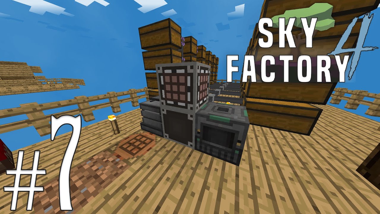Sky Factory 4 Ep.7 Nový sklad a Mekanism! 4K60 CZ/SK - YouTube