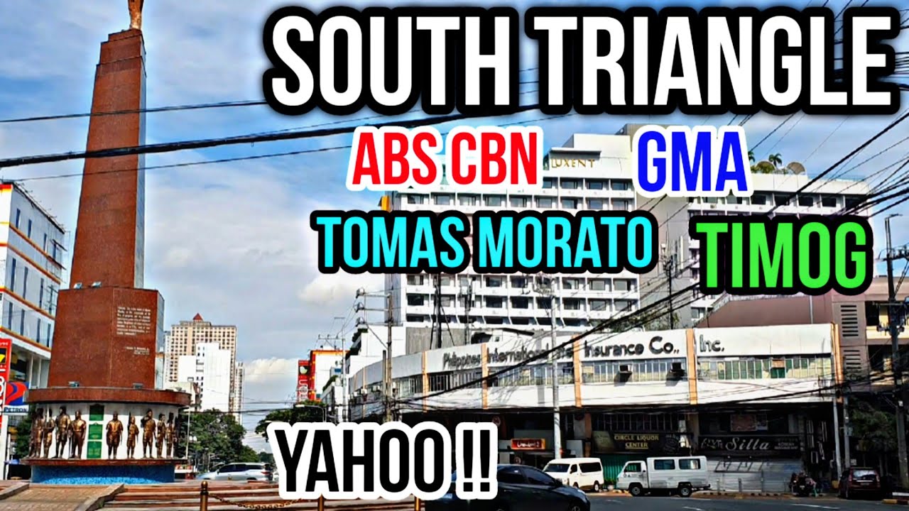 Ganda na pala ! South Triangle Quezon City l Tomas Morato l Timog l ABS ...