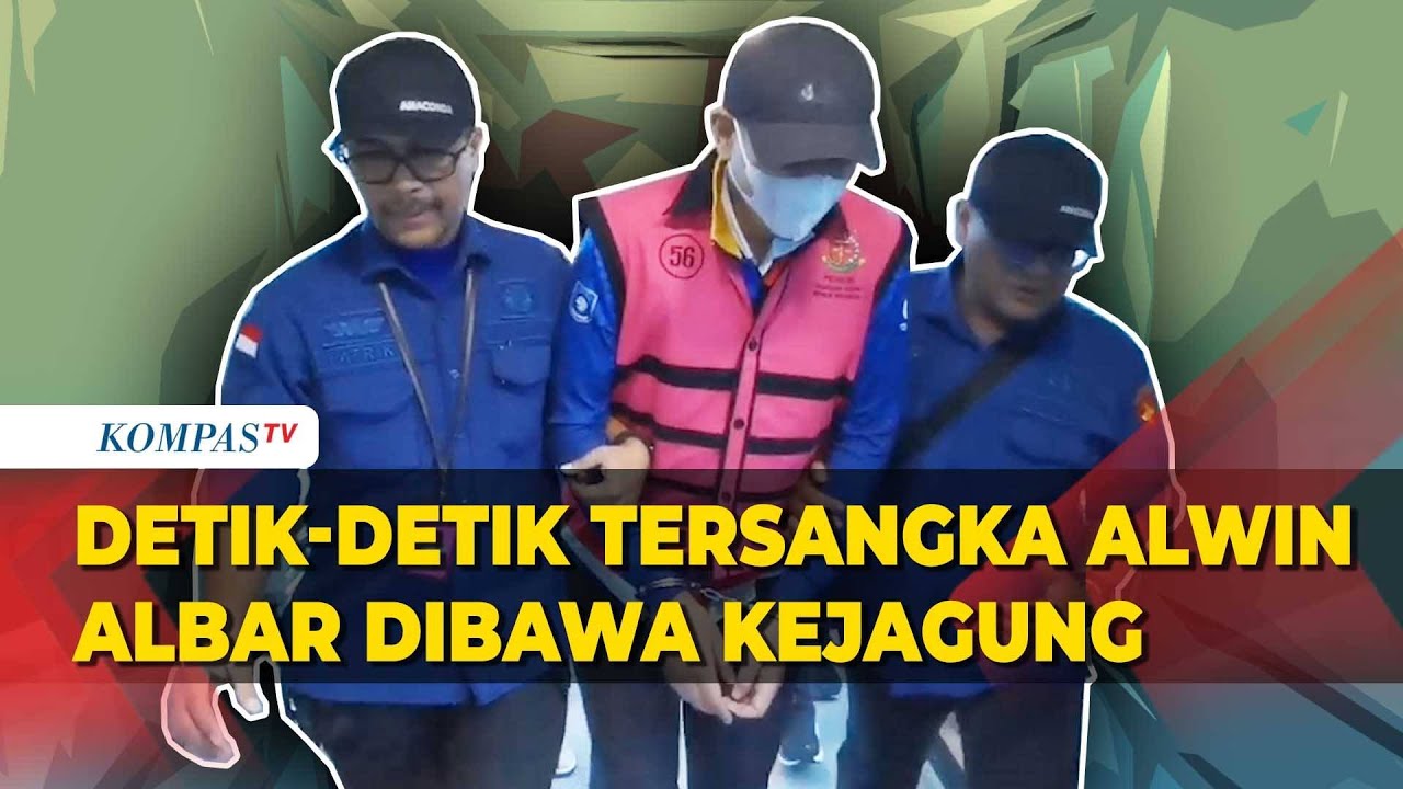 Detik-detik Tersangka Tata Niaga Timah Alwin Albar Dibawa Kejagung dari ...