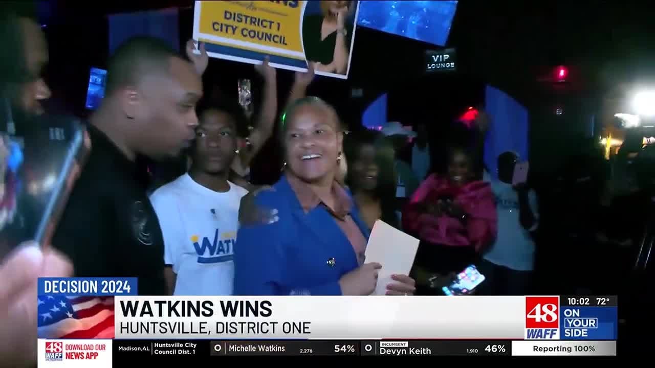 Michelle watkins beats incumbent devyn Keith for huntsville city ...