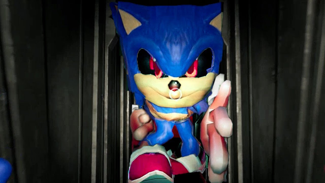 Poppy Playtime Sonic EXE New Huggy Wuggy is a Sonic EXE the Hedgehog ...