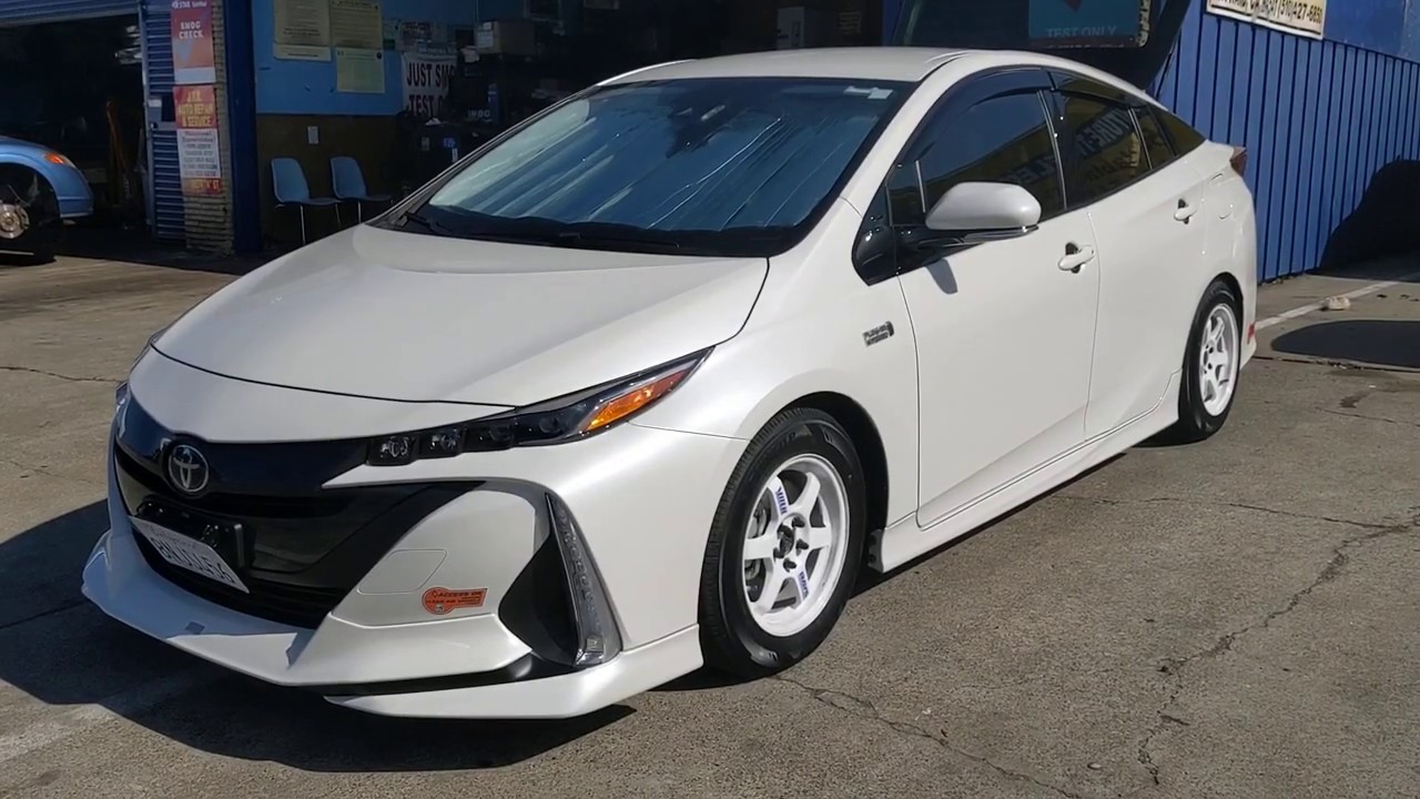 2020 TRD Prius Prime jack and tire sealant location ZVW52 - YouTube