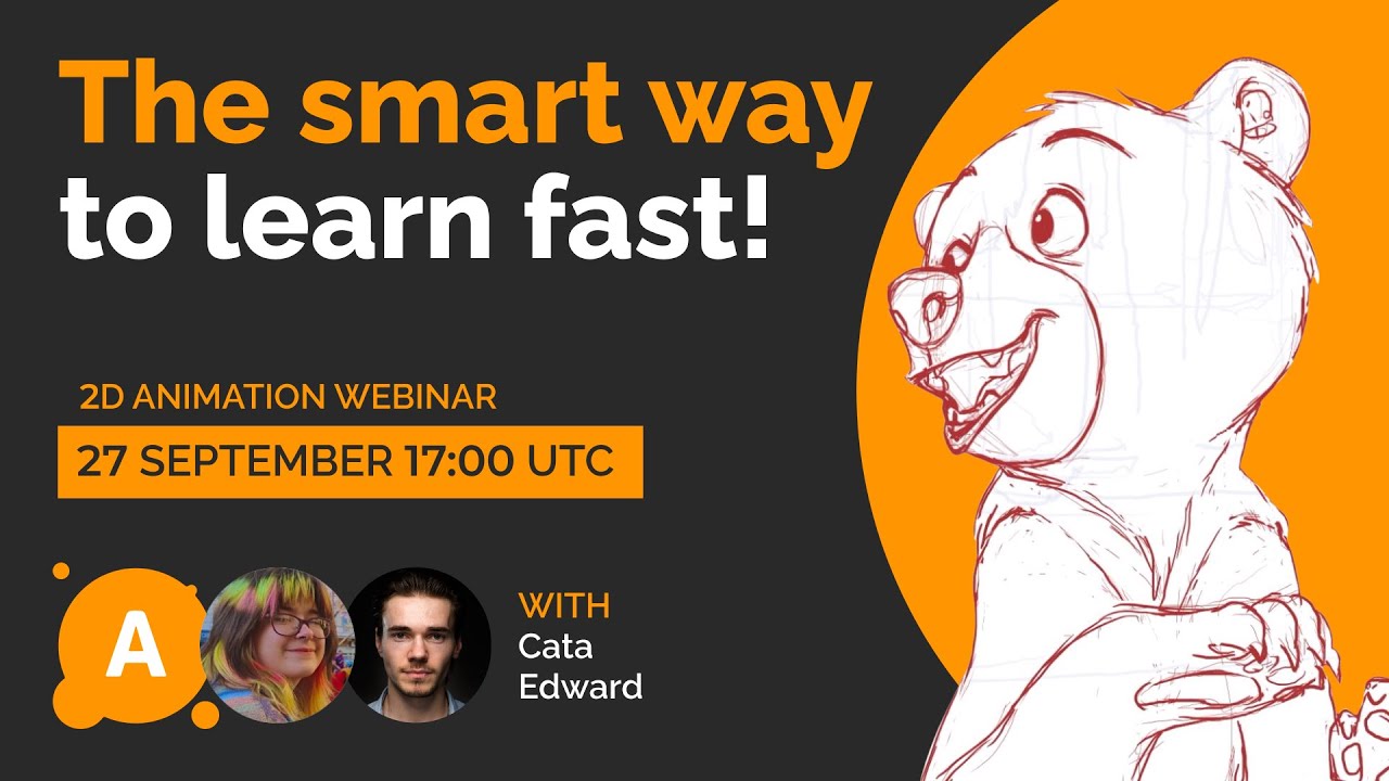 The Smart Way to Learn 2d Animation fast! Free tutorial - YouTube
