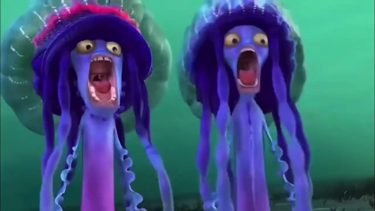 Shark Tale Oscar Ernie Bernie Screams High Voice Pitch Youtube