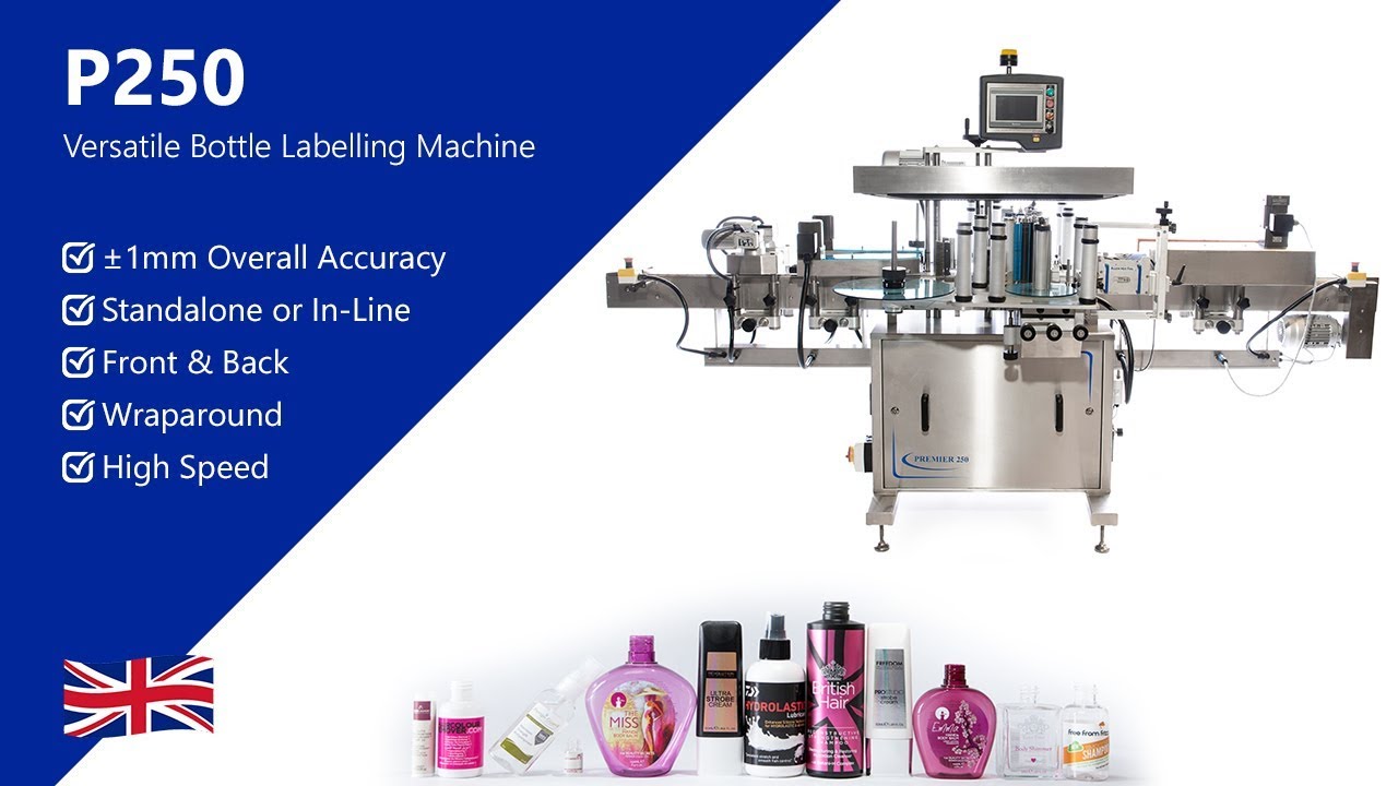 Premier P250 Labeller | 450ppm High Speed Labelling | Premier Labellers ...