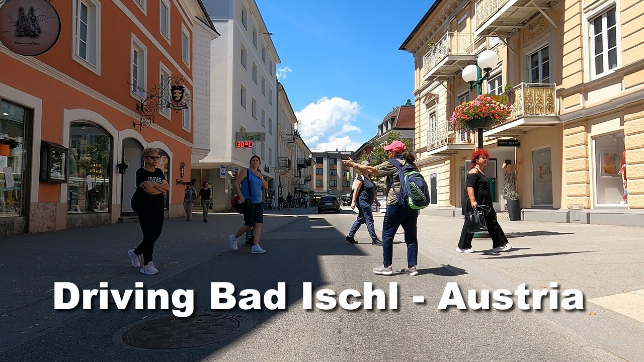 Driving Bad Ischl - Austrian Alps - 4K - YouTube