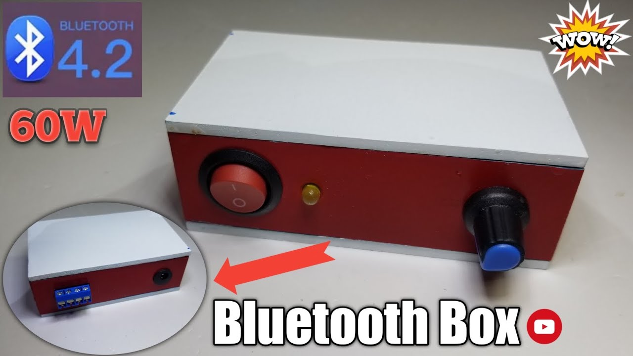 How to make a Bluetooth Box using PVC pipe 👍| DIY Bluetooth Box From ...