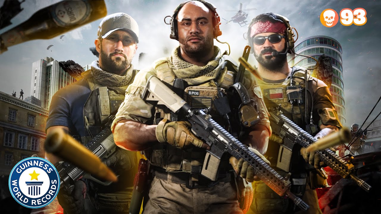 TRIOS WORLD RECORD 93 TOTAL KILLS - Warzone (COD) Gameplay (NEW RECORD ...