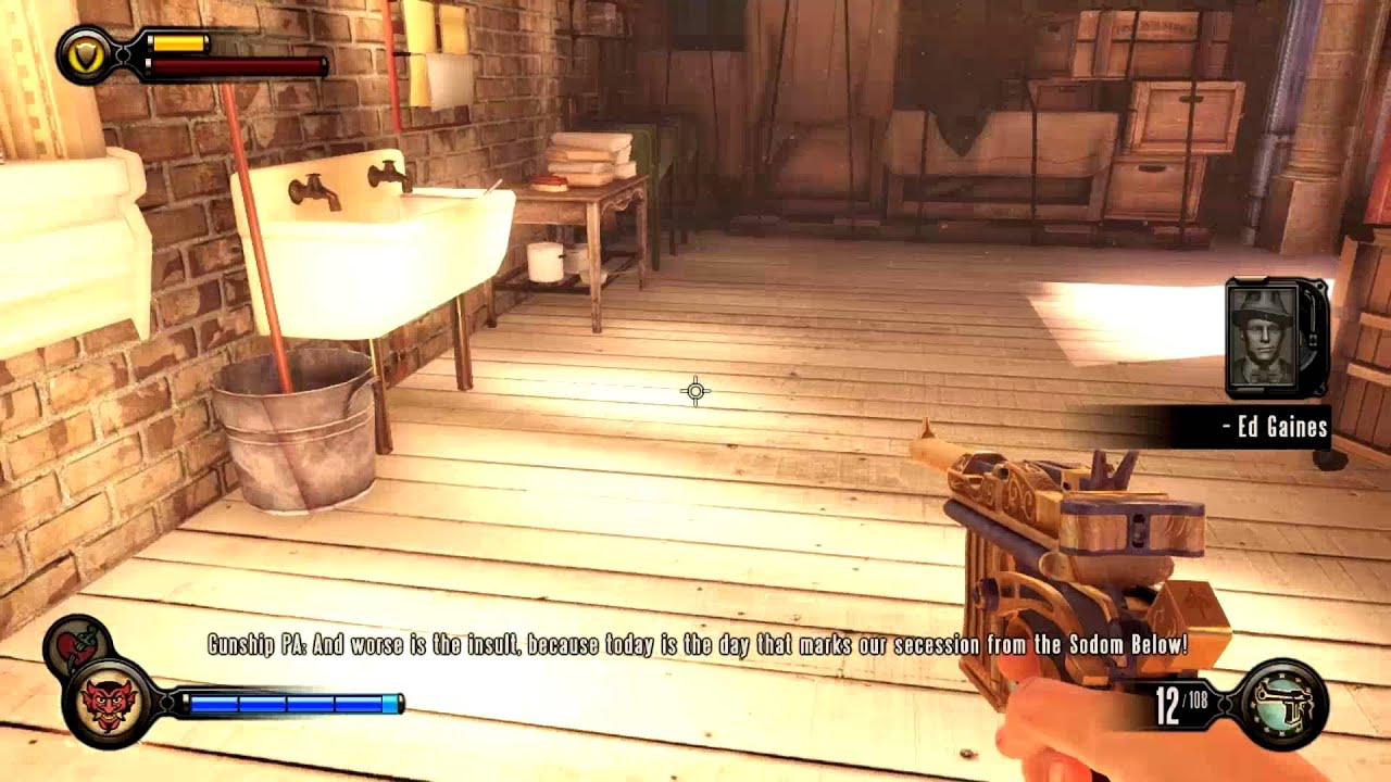 Skyhook Only Bioshock Infinite Walkthrough Part 2 - YouTube