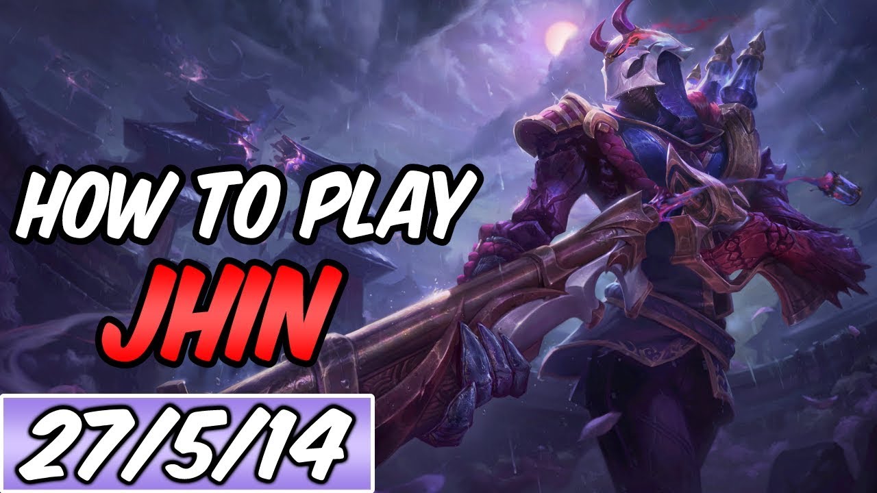 HOW TO PLAY JHIN | 805 AD | Build & Runes | 59k DMG | Diamond ...
