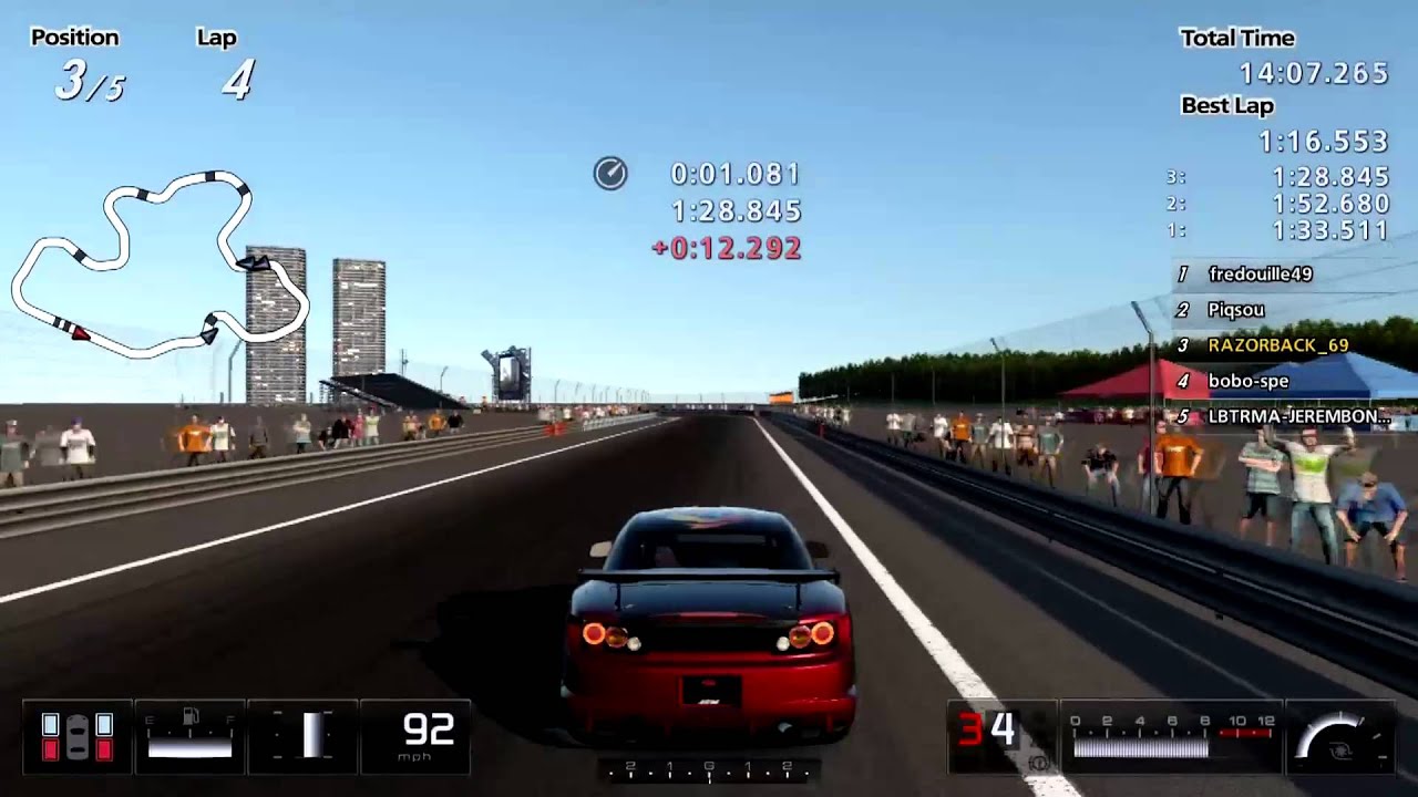 AEM S2000 drift (Gran Turismo 5) [HD] - YouTube