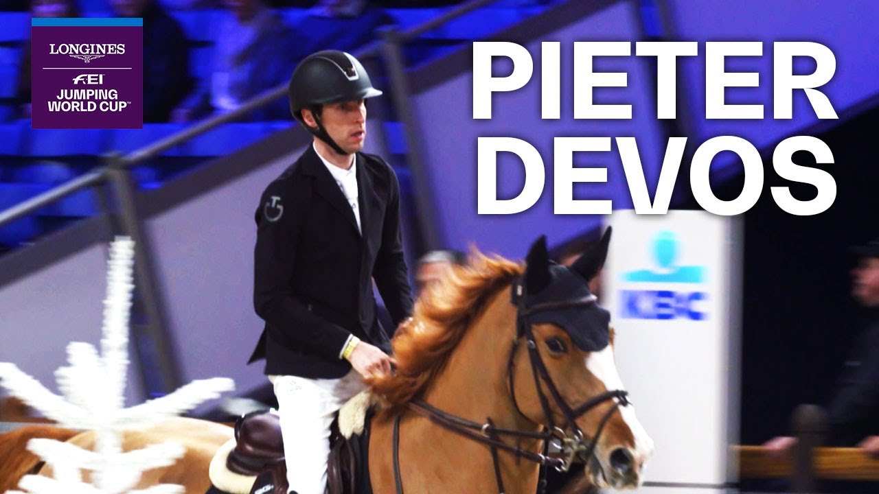 Peter Devos takes off to the Jumping final in Las Vegas | Rider in Focus - YouTube