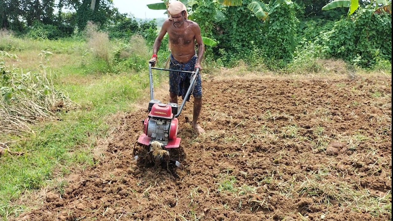 Honda F300 Petrol Mini Power Weeder#Honda Power Tiller#Akshaya Vlogs ...