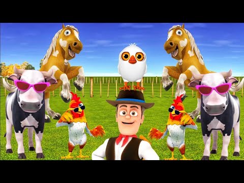 Pollito Pio 3D Game ||🐂🦬🦮 mr best gaming || pio pio song || kids game ...