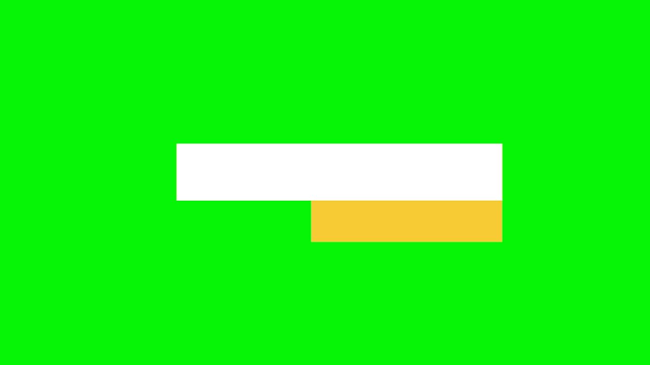 Non Copyright Simple HD Lower Third Green Screen Use it for free - YouTube