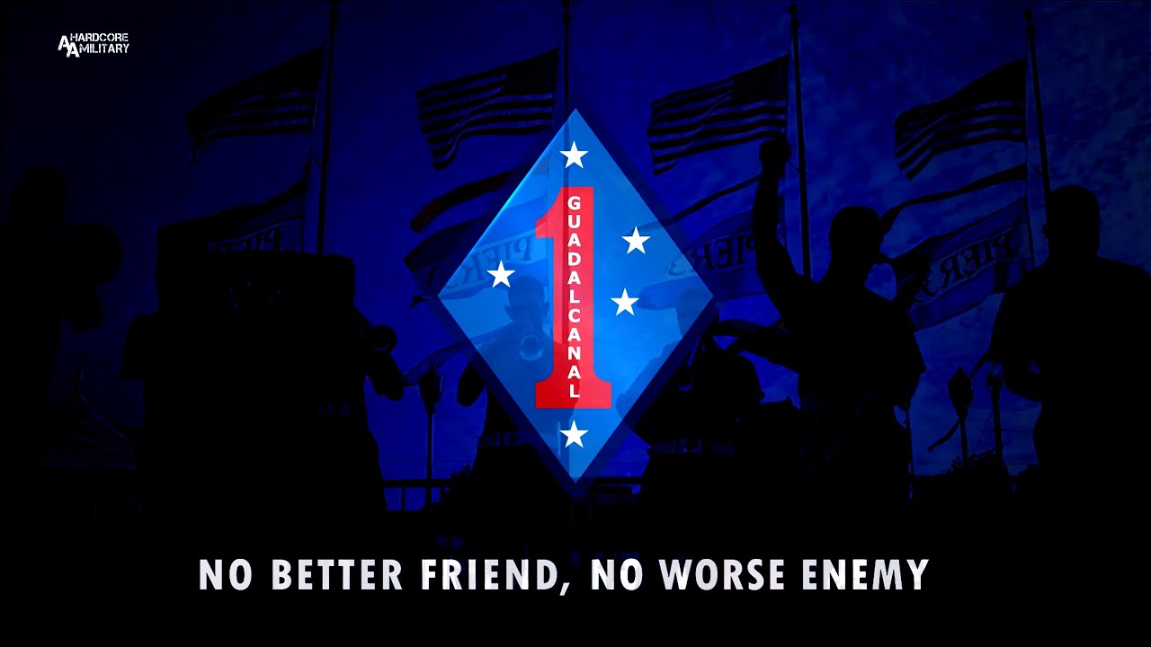 THE BLUE DIAMOND | MOST DECORATED DIVISION - 1ST MARDIV - YouTube