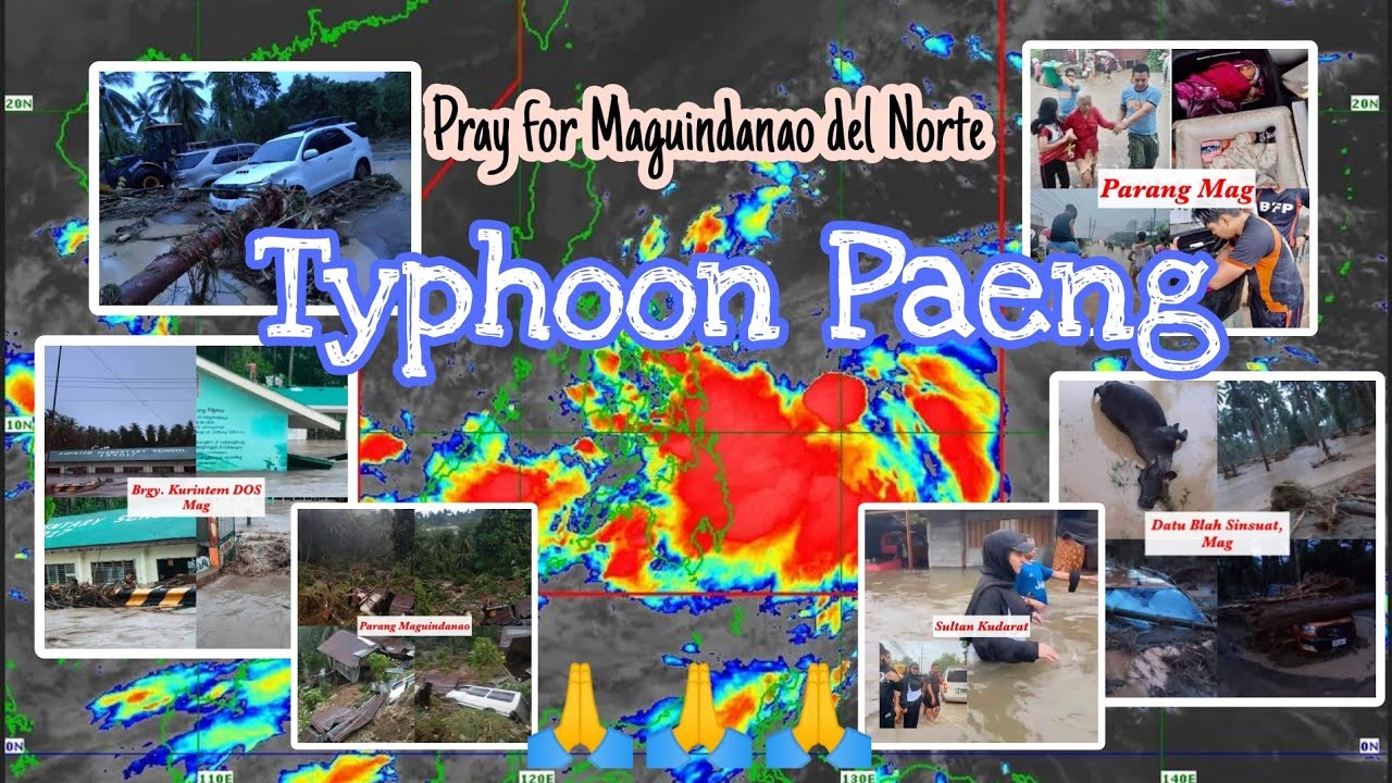 Pananalanta at Pinsala Ng Bagyong PAENG 10/28/2022 sa Maguindanao del ...