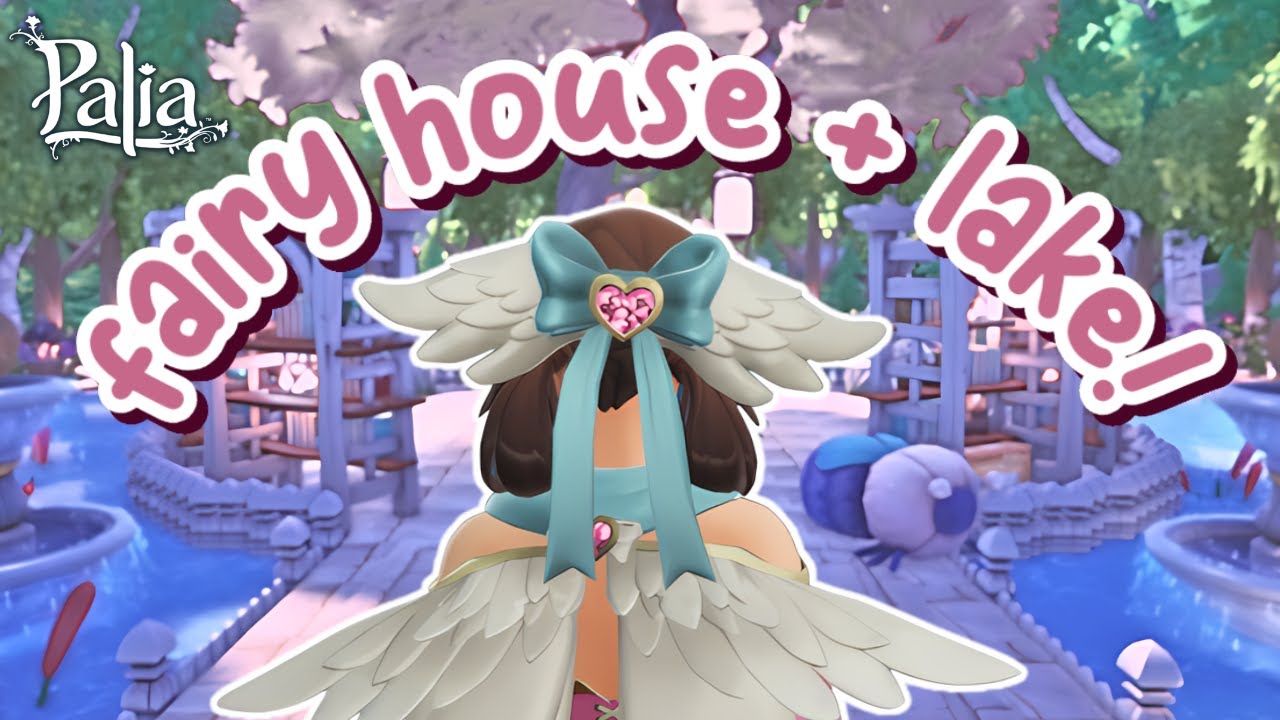 Breathtaking Fairy House and LAKE Library! // Palia Plot Tour - YouTube