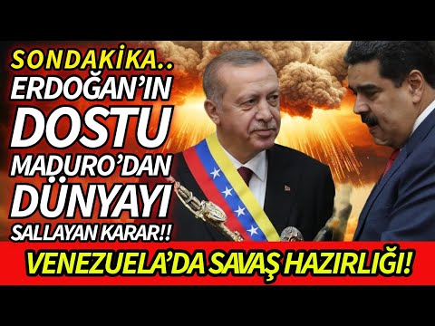SONDAKİKA Cumhurbaşkanı  Erdoğan’ın Dostu Maduro’dan Dünyayı Sallayan Karar!!