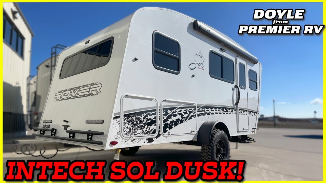 Luxury Lightweight Couples Travel Trailer! NEW Intech Sol Dusk RV Tour ...