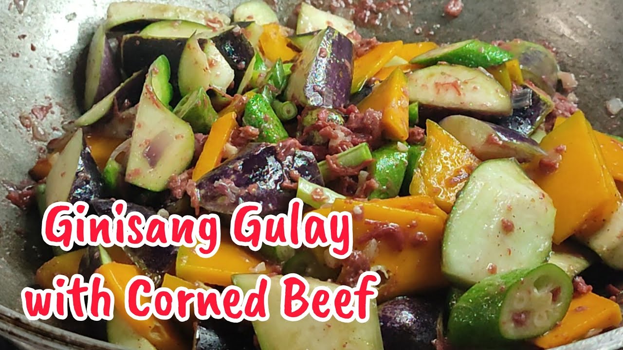 Ginisang Gulay with Corned Beef | Gulay Recipe | Murang Ulam Recipe ...