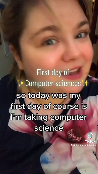 First Day Of Collegecomputerscience Programminglife Geek Collegelife Youtube