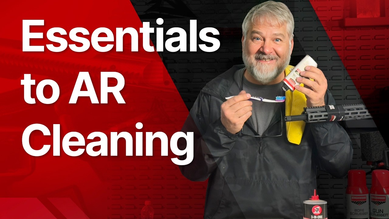 The Right Way to Clean Your AR-15 – Essential Tips & Products - YouTube