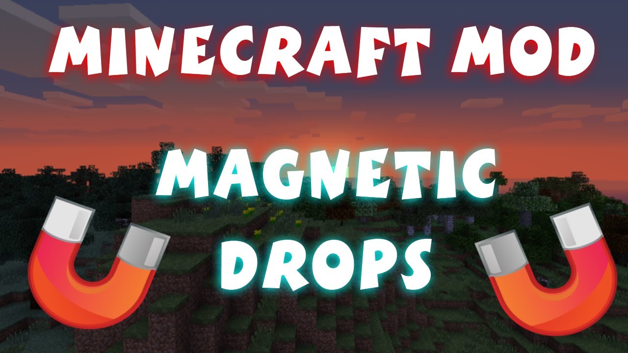 Minecraft - Mods: Magnetic Drops (1.2.5) - YouTube