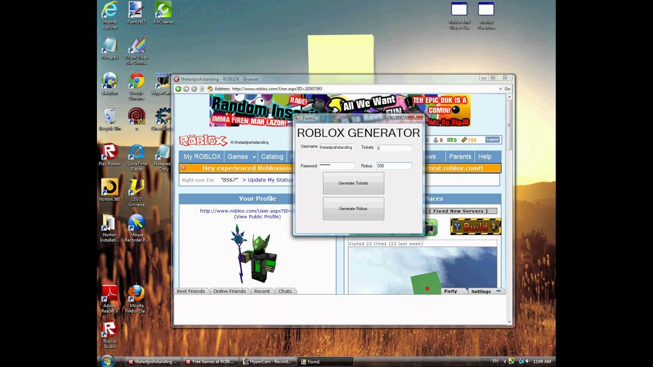 Roblox Generator - YouTube