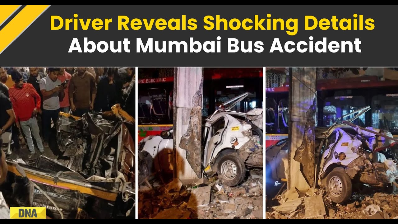Mumbai Bus Accident: 'Was Uncomfortable With..' BEST Driver Reveals ...
