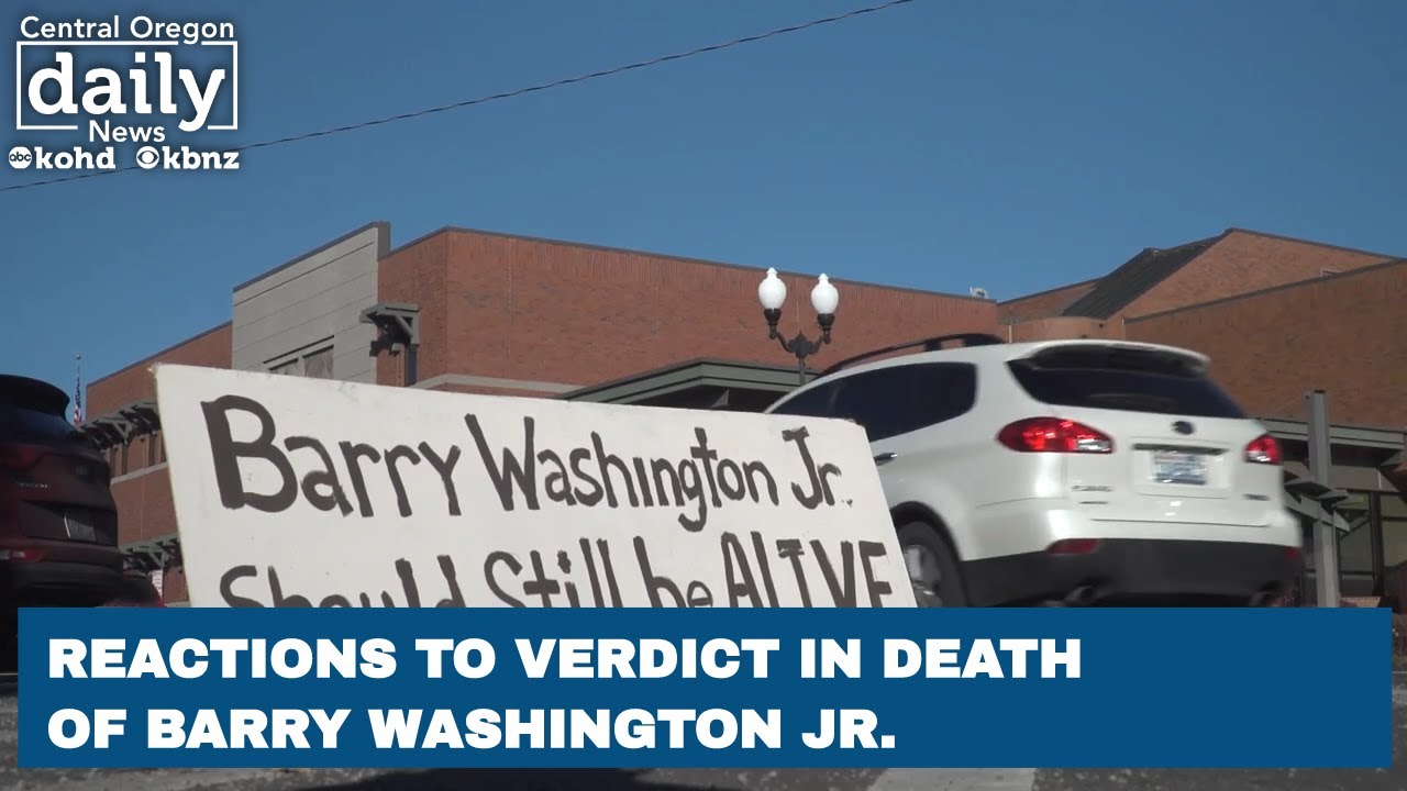 Reactions to verdict in Ian Cranston trial in death of Barry Washington ...