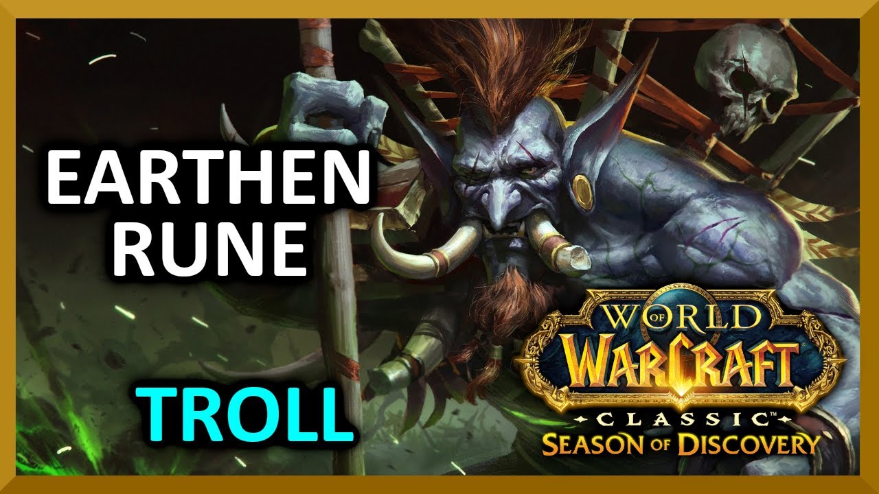 How To Get Earthen Rune - Way Of Earth - ORC - Classic Season Of ...