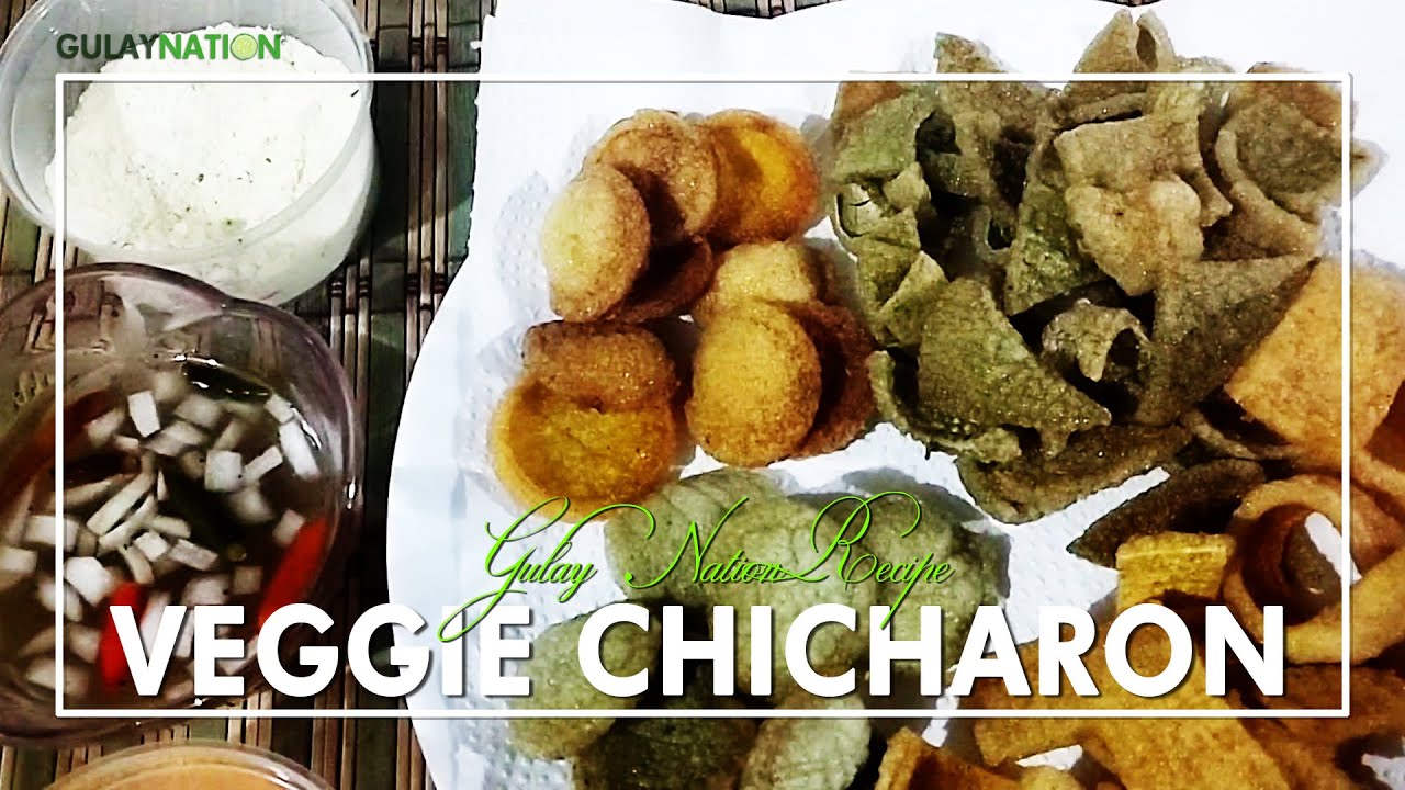 VEGGIE CHICHARON - YouTube