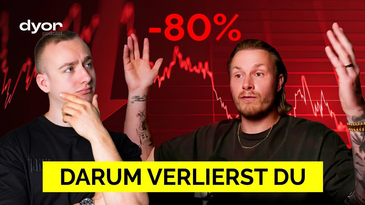 Deswegen verlieren 90% der Leute im Kryptomarkt! DAS musst du JETZT ...