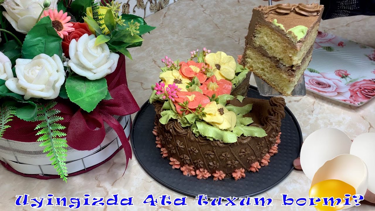 Tort/ uy sharoitida kamxarj, mazali va eng oddiy usulda tort tayyorlash ...