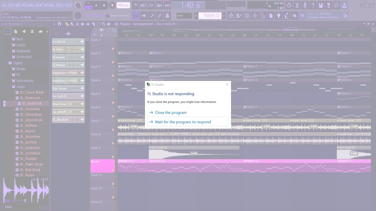 Scrapped Vent song cuz FL studio Crashed aaaaaaaaaa - YouTube
