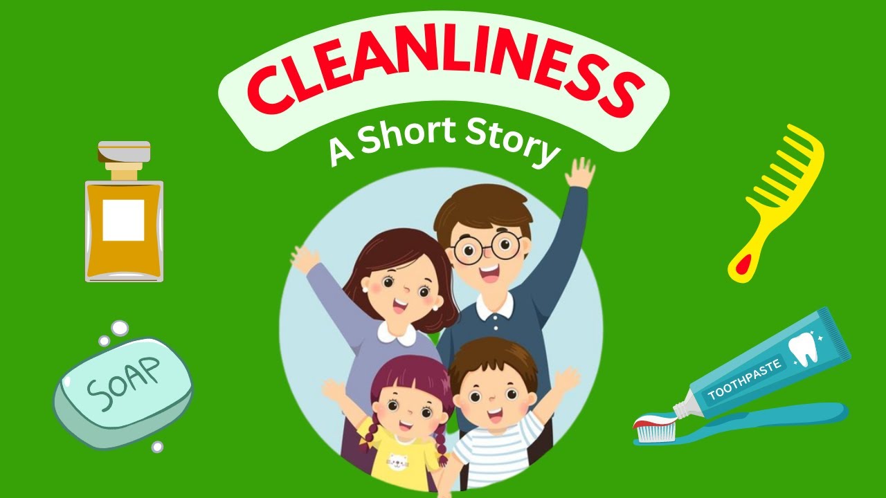 Cleanliness / Tom and Sally series / English story - YouTube