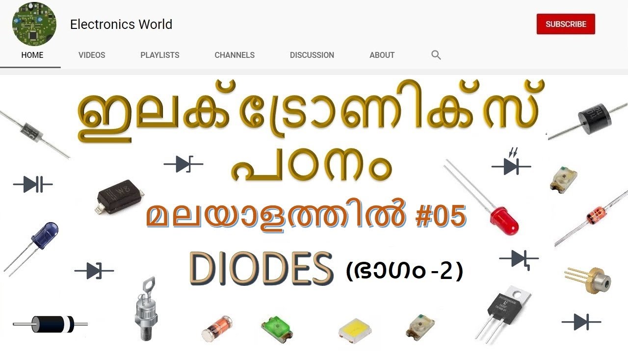 Basic Electronics | Electronics Components - Diode | Electronics ...