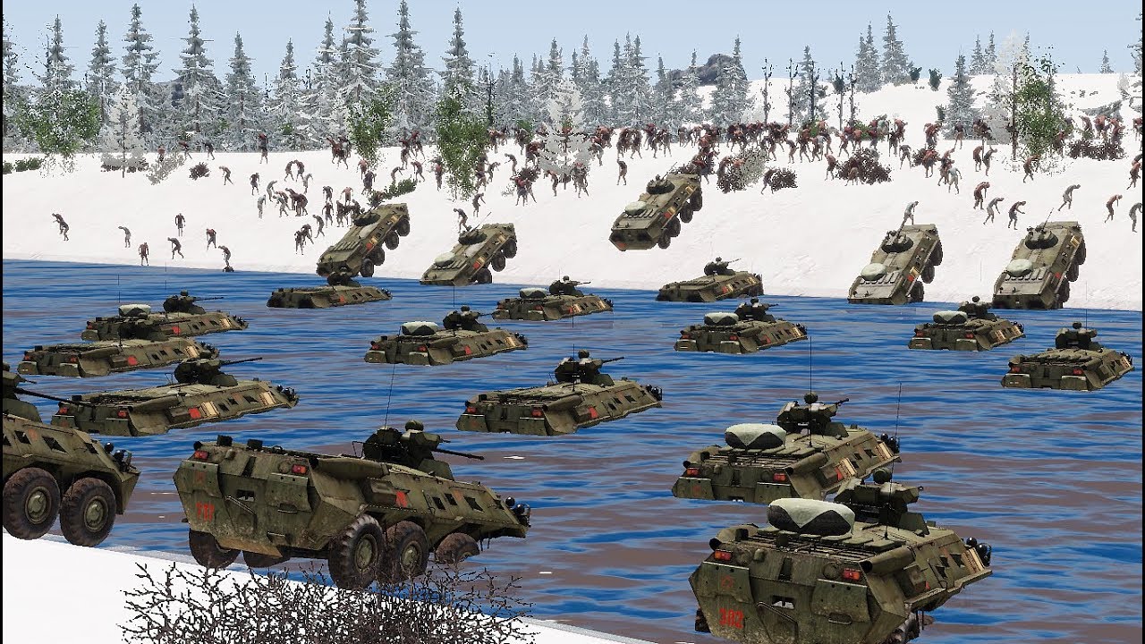 Arma 3 - APCs & zombies ( TOP 4 best APC in the world ) - YouTube