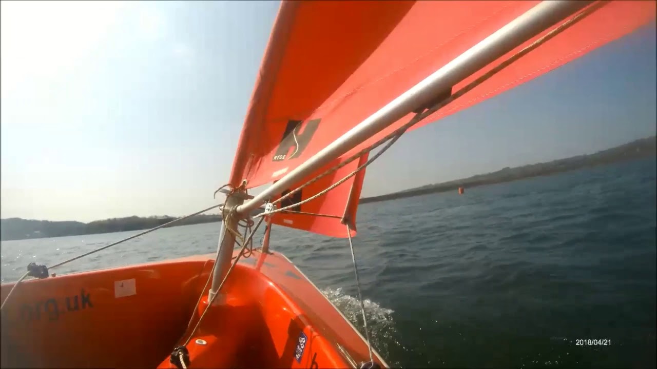 Sailing a Hansa 303 at Carsington Reservoir - YouTube