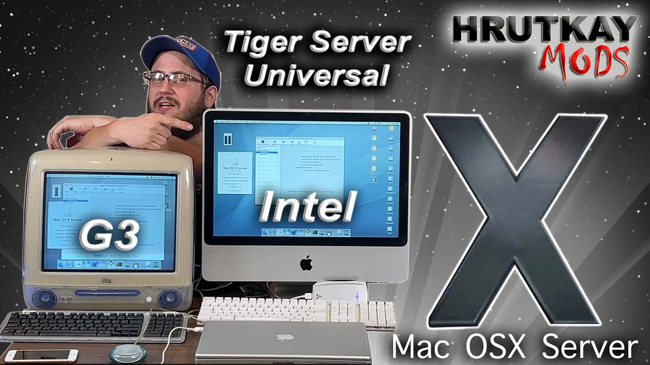 The SAME OS On A G3 & Intel iMac! Tiger Server Universal - YouTube