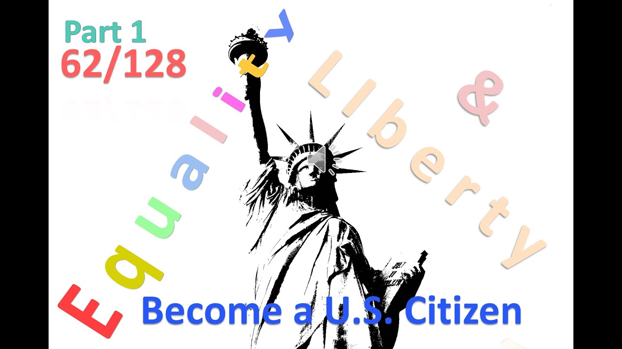 Part 1: (1-62) Listen to all 128 civics questions and answers for the ...